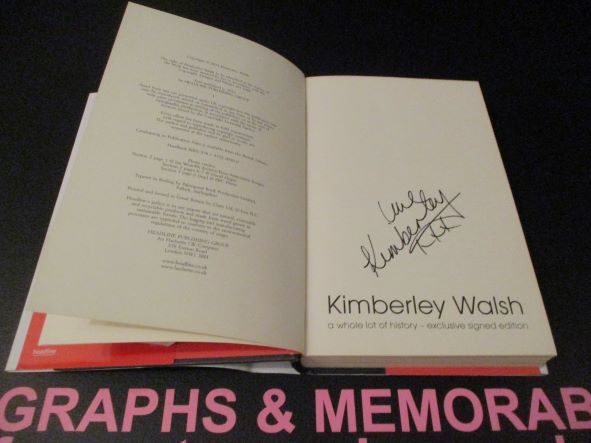 Books - Autobiography Autographed Second Hand