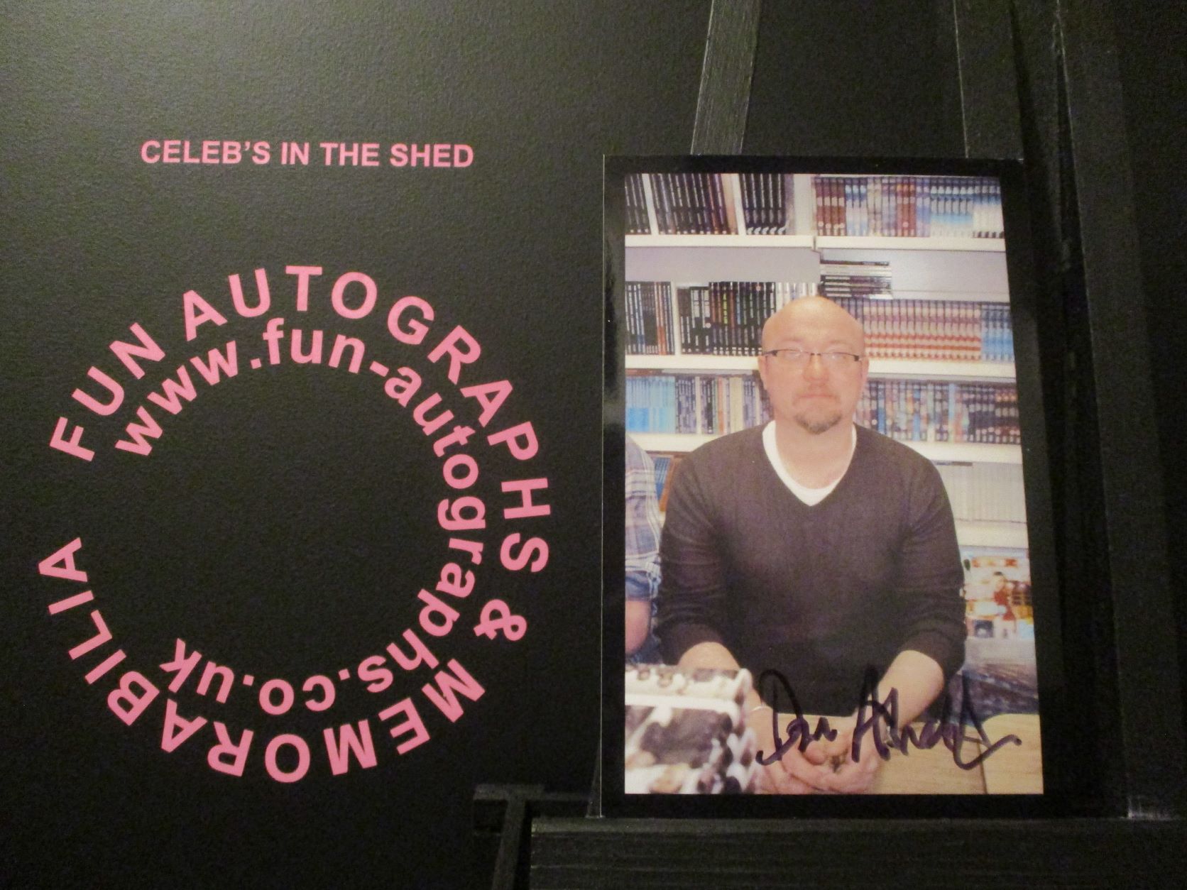 Facing Photographs 6x4 - Autographed (Authors)