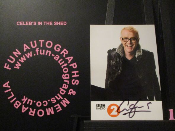 Presenters Authentic Autographed Cast Cards