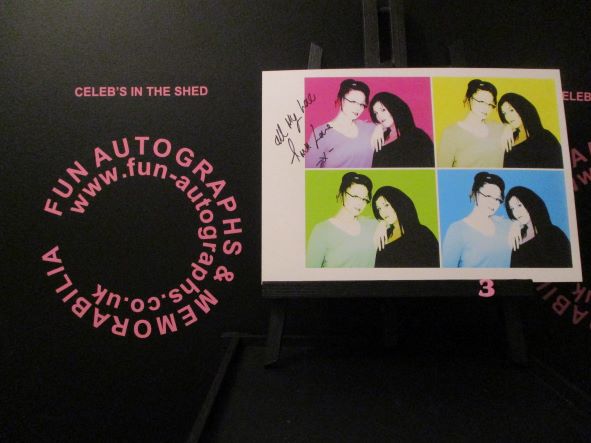 Pop Art A4 - Autographed (Actress)