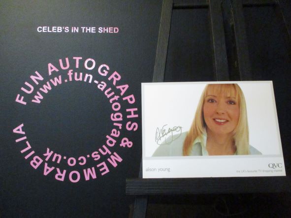 QVC Presenters Authentic Pre-Print Cast Cards