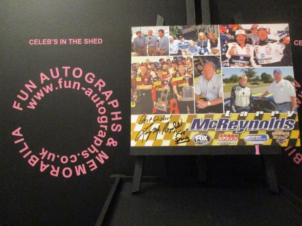 Racing Drivers Photographs 10x8 - Autographed